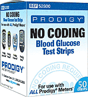 Prodigy No Coding Test Strip NFRS (50 count) | The Breathing Shop