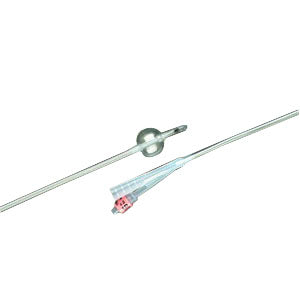 LUBRI-SIL Infection Control 2-Way 100% Silicone Foley Catheter 20 Fr 30 ...