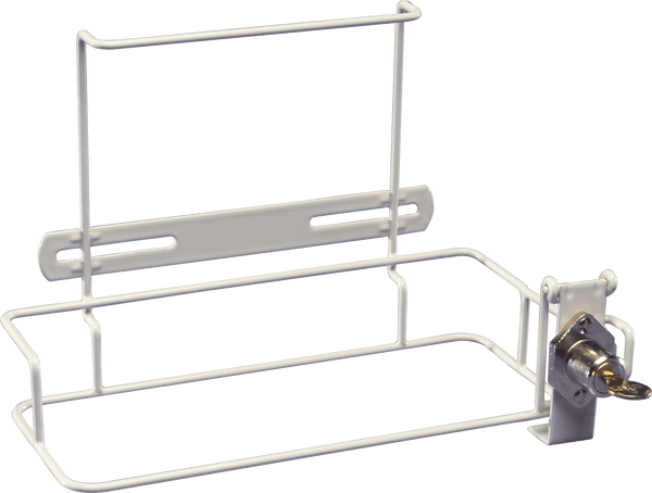 Locking Wall Sharps Collector Bracket 5 Quart | The Breathing Shop