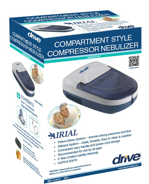 Drive Medical Compartment Style Compressor Nebulizer | The Breathing Shop