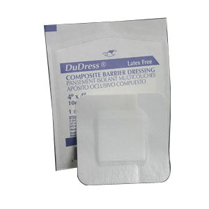 DuDress Film Top Barrier Dressing 6" x 8" | The Breathing Shop