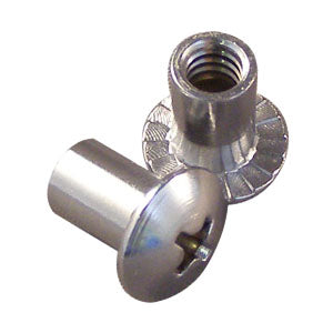 Hex Head Barrel Nut, 1/4" to 20" x 11/16" | The Breathing Shop